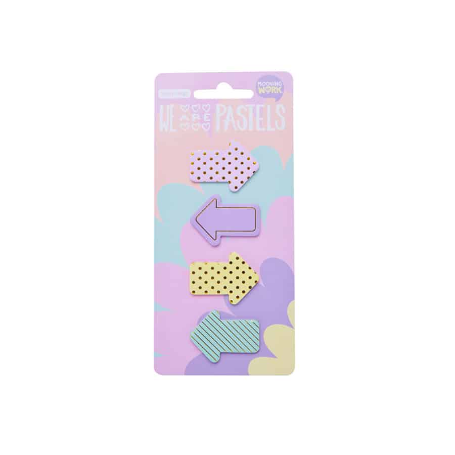 Flechas Adhesivas Pastel Mooving (329431) – Improstock